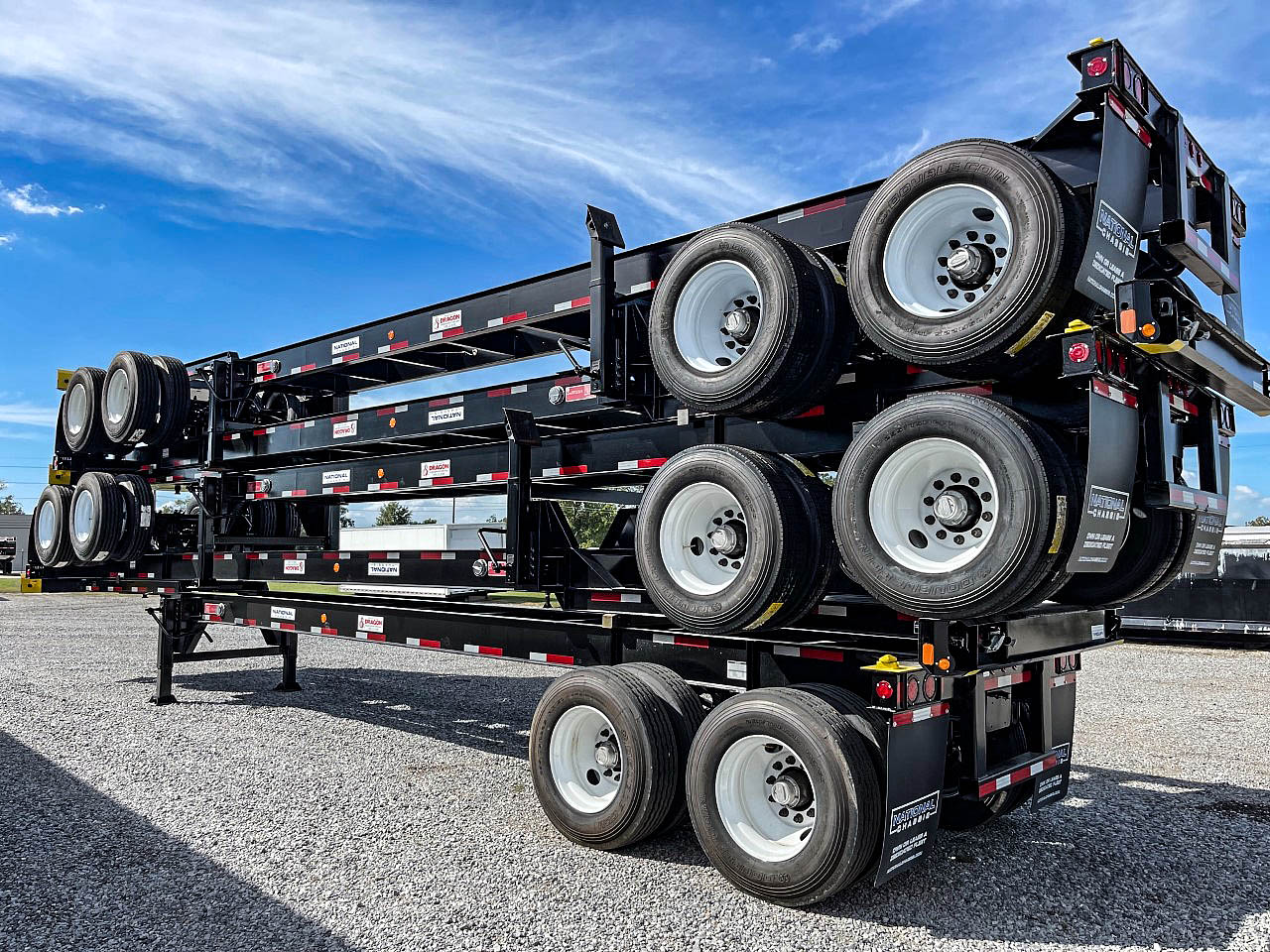 Buy 40ft Gooseneck 3 Axle Chassis Online - 40ft Gooseneck Tri Axle ...