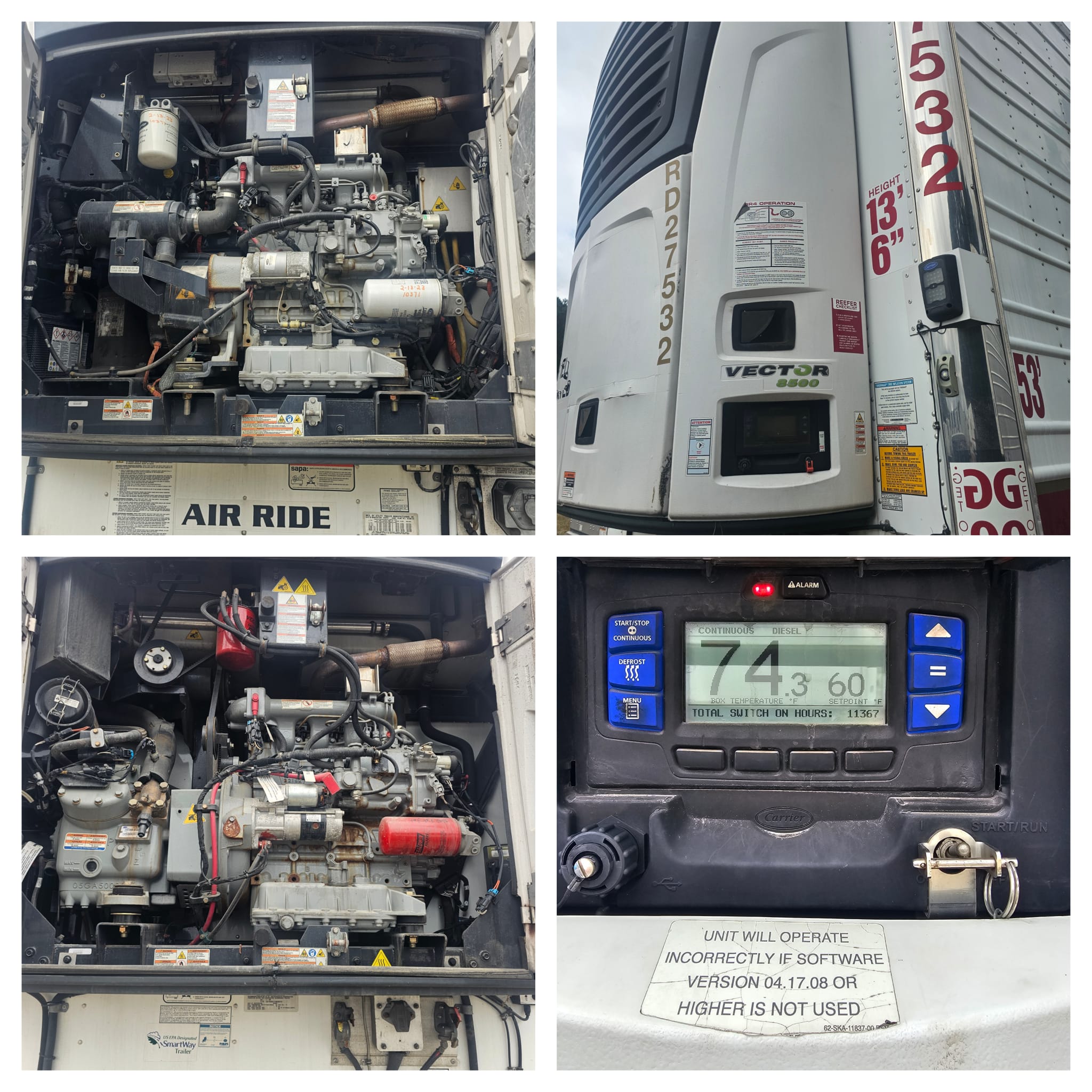 Buy Vector 8500 Trailer Refrigeration Units Online - Carrier Vector ...